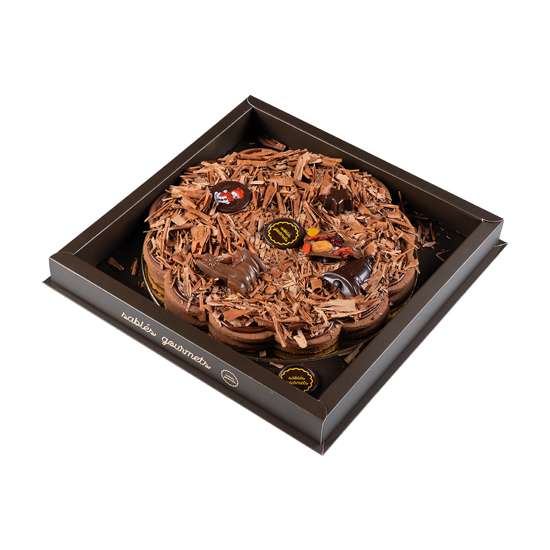 Christmas Exquisite Sablé Tart - Holiday Masterpiece